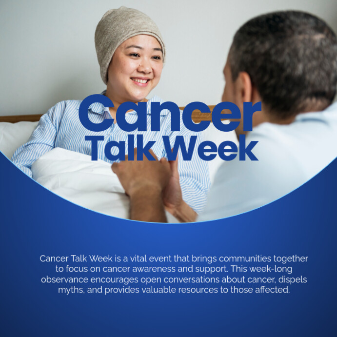Copy of Modern & Minimal Cancer Talk Instagram Post | PosterMyWall