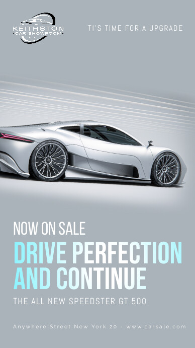 Modern & Minimal Car Sale Instagram Ad Instag Template | PosterMyWall