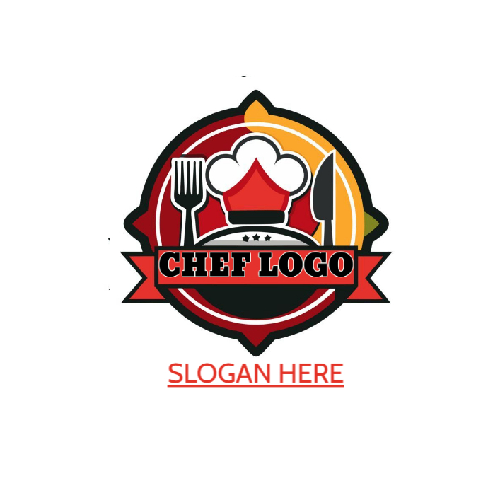 Modern & Minimal Chef Logo Logo Template | PosterMyWall