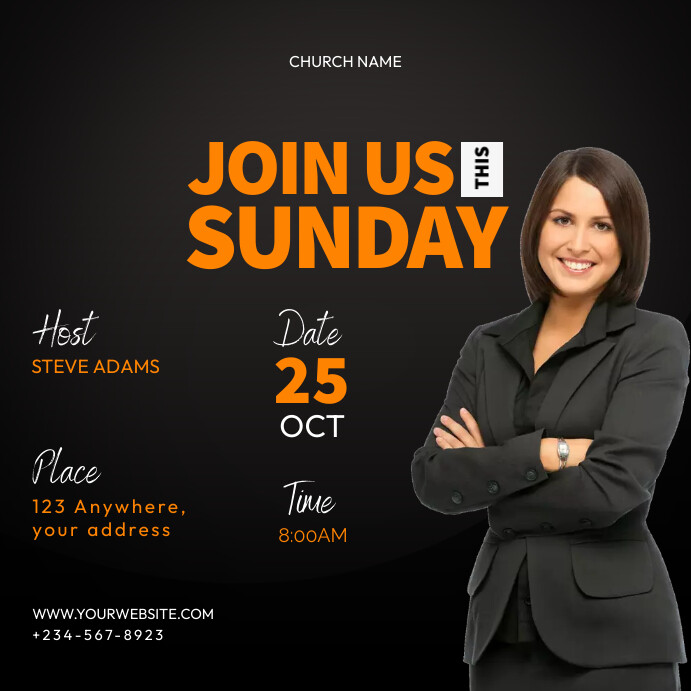 Copy of Modern & Minimal Church Instagram Post | PosterMyWall