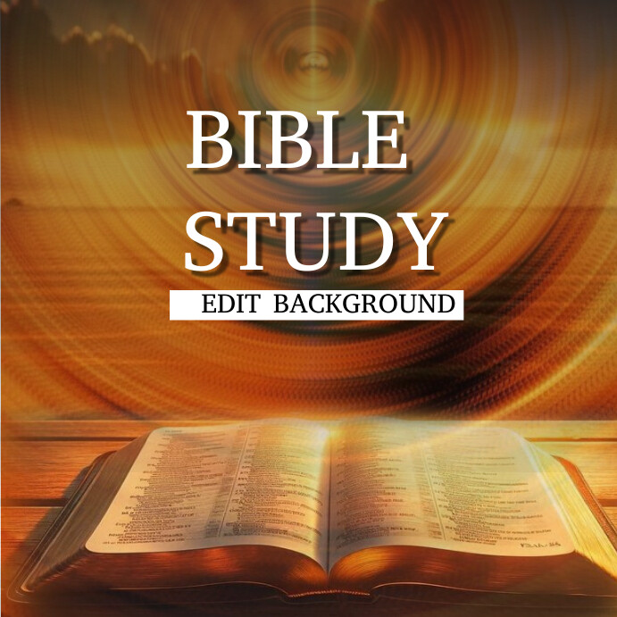 Copy of Modern & Minimal Church Programs Bible Study | PosterMyWall