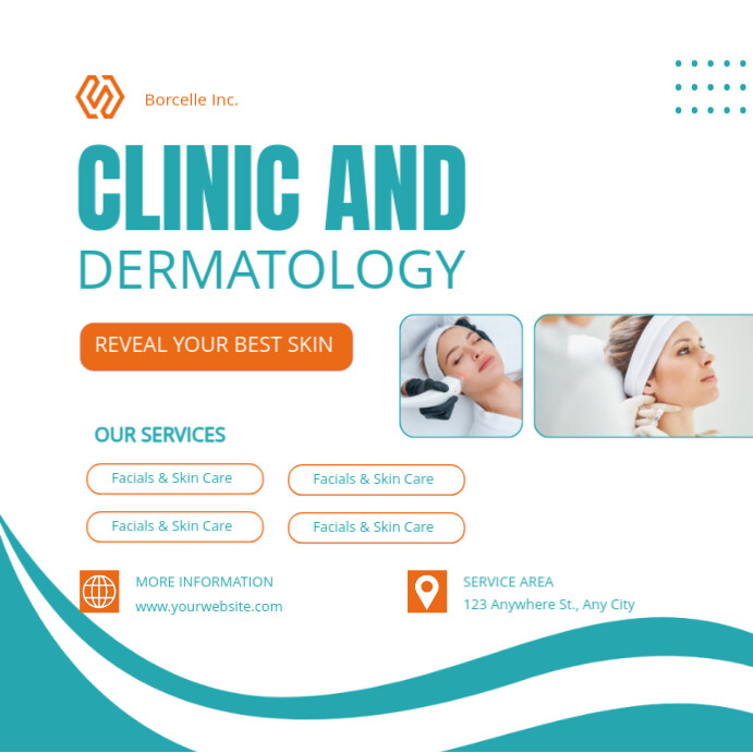Copy of Modern & Minimal Clininc & Dermatologist Ads Instagram Post ...