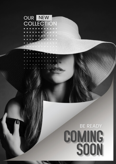 Plantilla de Modern & Minimal Coming Soon A4 | PosterMyWall