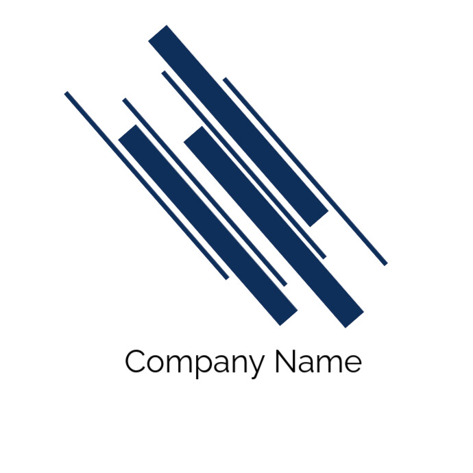 Modern & Minimal Company Logo Icon Templat | PosterMyWall