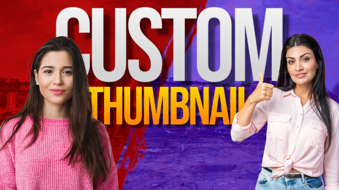 Modern & Minimal Creative Youtube Thumbnail Design Template Youtube ...