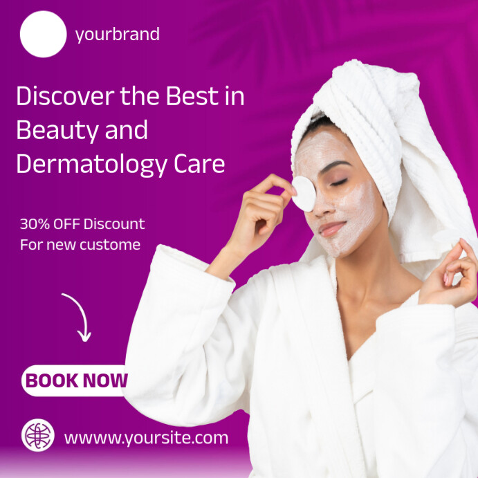 Copy of Modern & Minimal Dermatology Instagram Post | PosterMyWall