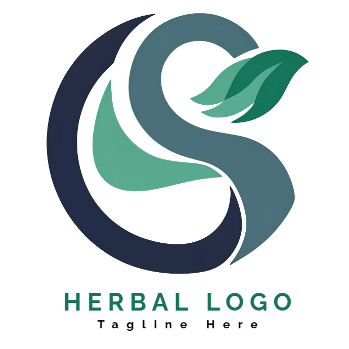 Modern & Minimal Eco-friendly Green Leaf Logo Logo Template | PosterMyWall