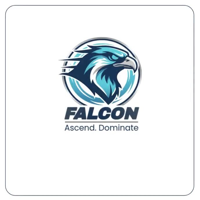 Modern & Minimal Fierce Falcon Esports Mascot Logo Template Logo ...