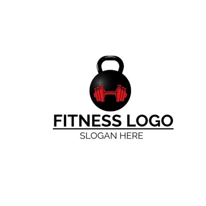 Modern & Minimal Fitness Logo Logo Template | PosterMyWall