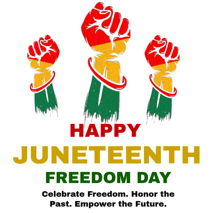 Copy of Modern & Minimal Freedom Day Flyer Instagram Post | PosterMyWall