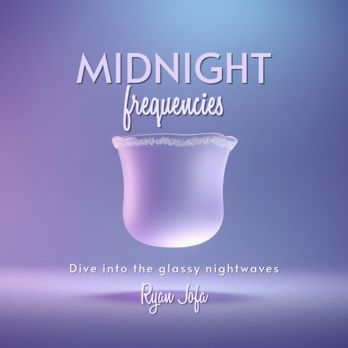 Modern & Minimal Glassmorphism Album Cover – Frosted Gradient Effect ...