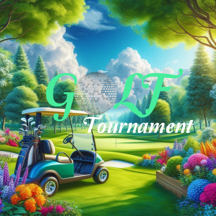 Copy of Modern & Minimal Golf Tournament Mockup Instagram Post ...