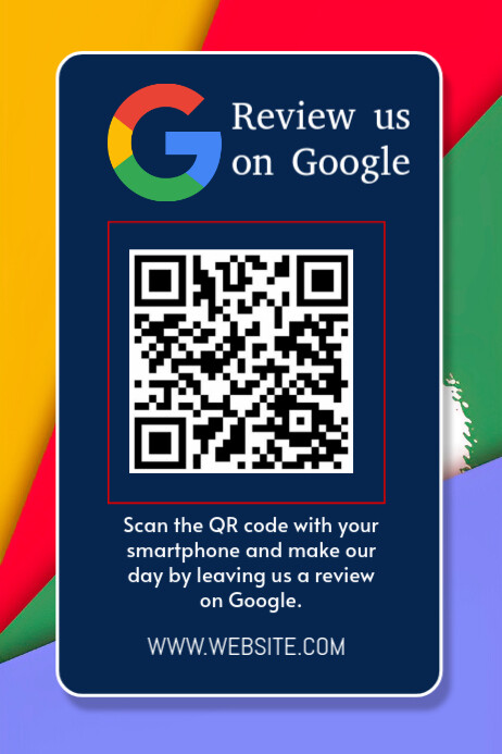 Modern & Minimal Google Reviews Flyer Poster Template | PosterMyWall