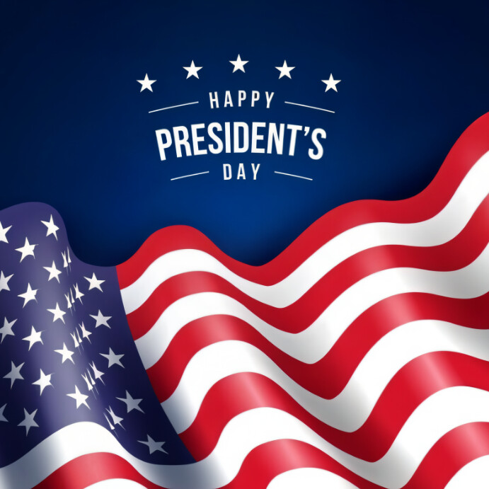 Copy of Modern & Minimal Happy President's Day Instagram Post ...