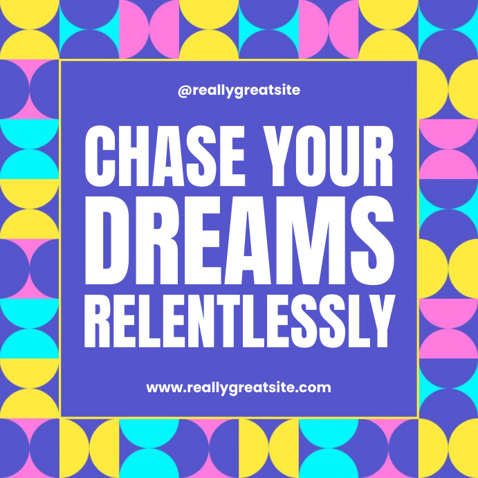 Modern & Minimal Inspirational Motivation Quo Template | PosterMyWall