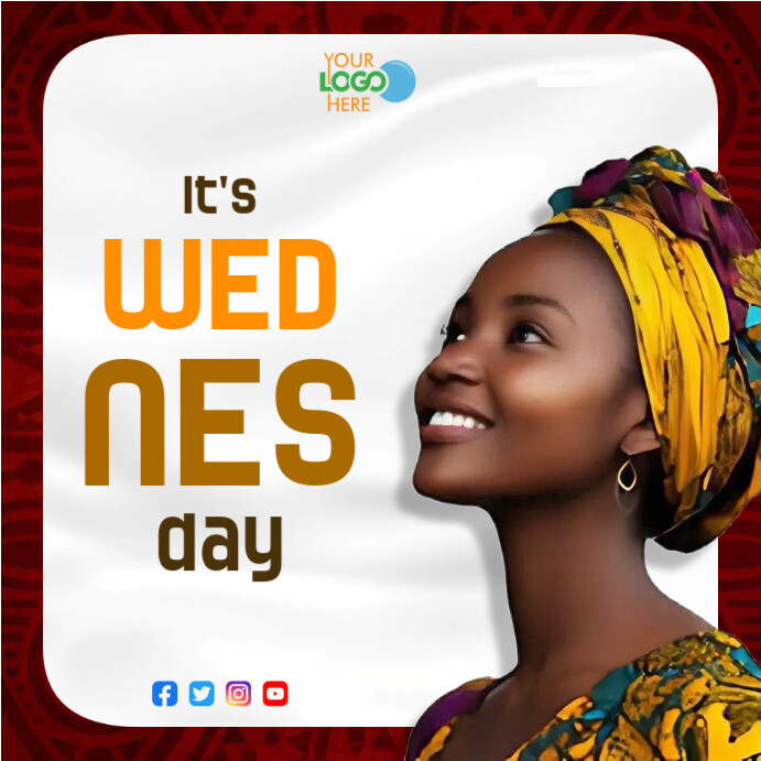 Modern & Minimal It's Wednesday Instagram Post Template | PosterMyWall