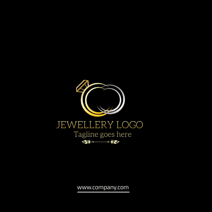 Modern & Minimal Jewellery Logo New Trending Template | PosterMyWall