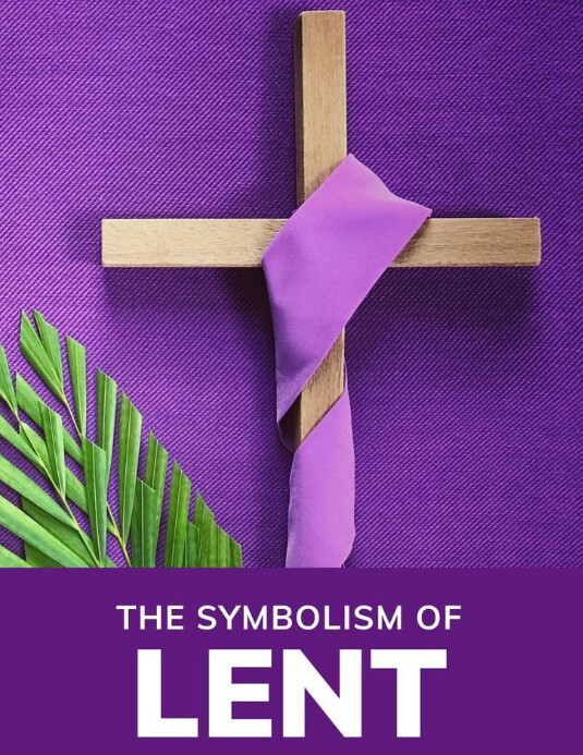 Copy of Modern & Minimal Lent Flyer (us Letter) | PosterMyWall