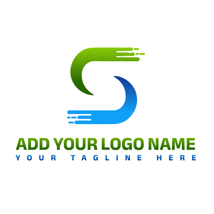Modern & Minimal Letter S Logo Template | PosterMyWall