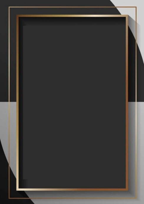 Copy of Modern & Minimal Luxury Frame Background A4 | PosterMyWall