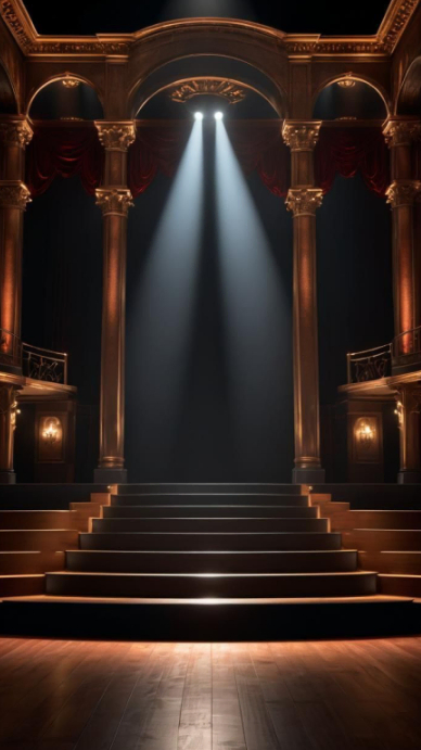 Modern & Minimal Luxury Stage Background With Spotlight – Elegant ...
