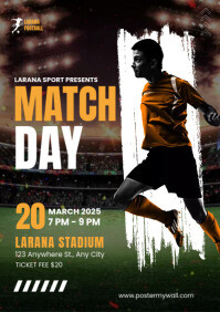 match day template | PosterMyWall