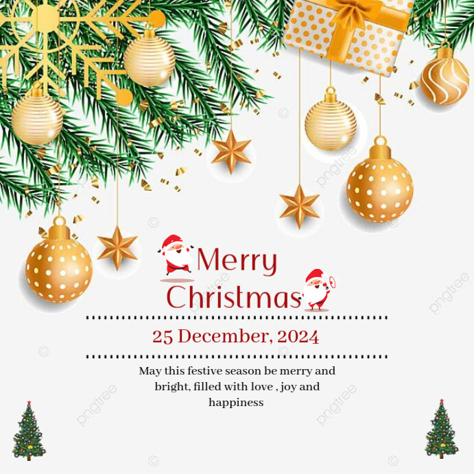 Copy of Modern & Minimal Merry Christmas Wishes Instagram Post ...
