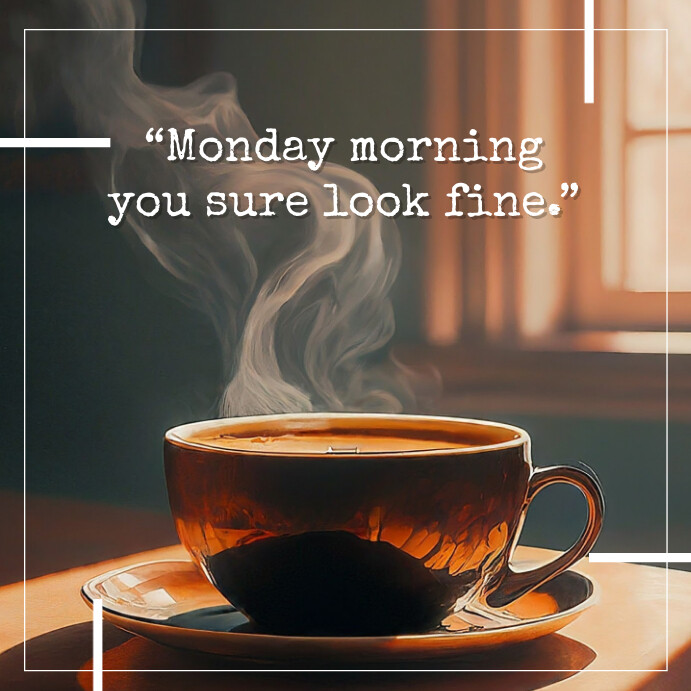 Plantilla de Modern & Minimal Monday Motivational Quote In | PosterMyWall