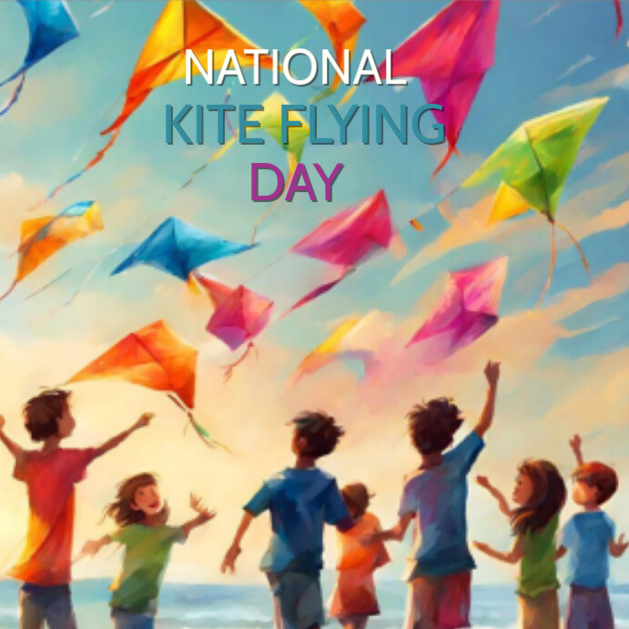 Copy of Modern & Minimal National Kite-flying Day Instagram Post ...