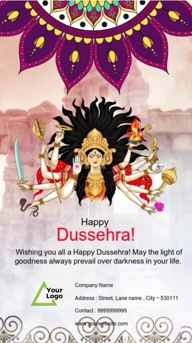 Modern & Minimal Navaratri, Durga Puja, Dussehra, Vijayadashami,devi ...
