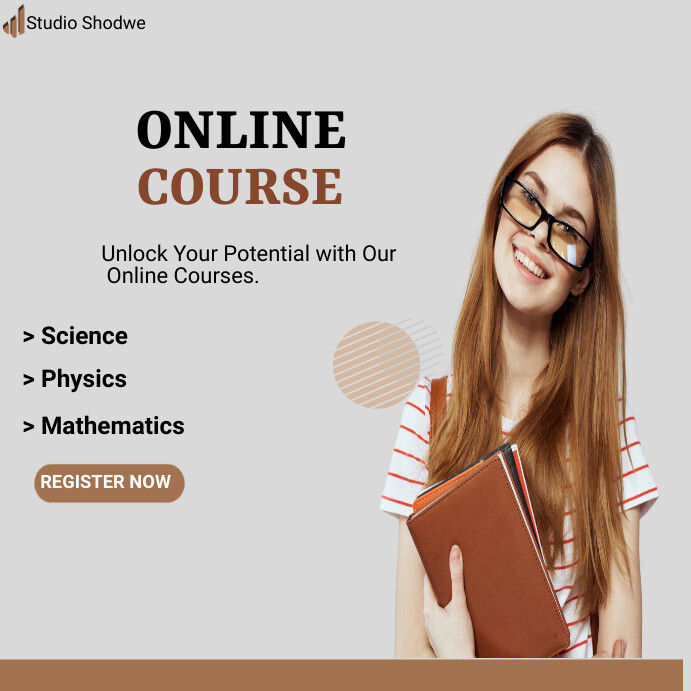 Copy of Modern & Minimal Online Course Instagram Post | PosterMyWall