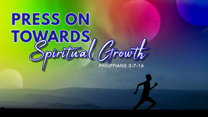 Modern & Minimal Philippians Sermon Digital Display (16:9) Template ...