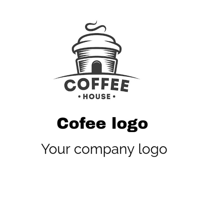 Copy of Modern & Minimal Professional Coofee Logo Logo | PosterMyWall