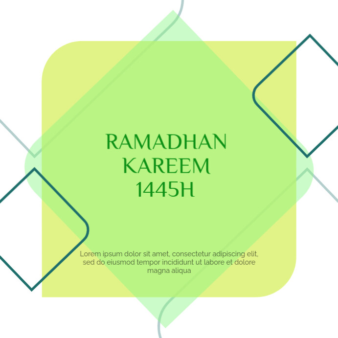 Copy of Modern & Minimal Ramadhan Kareem Instagram Post | PosterMyWall