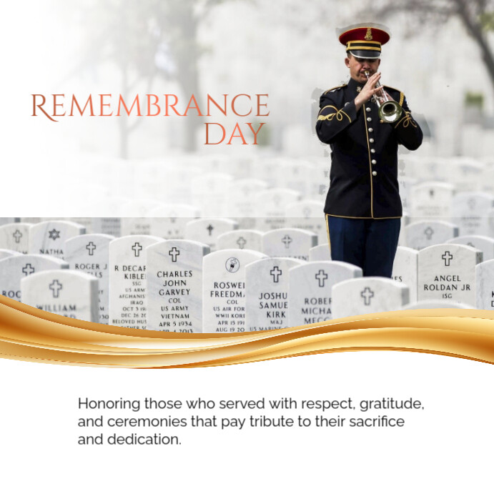 Copy of Modern & Minimal Remembrance Ddday Instagram Post | PosterMyWall