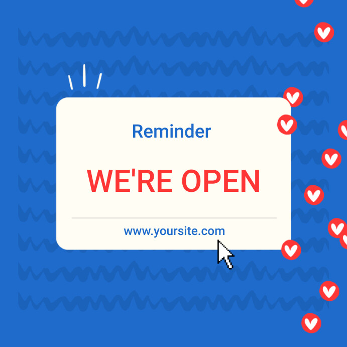 Modern & Minimal Reminder Instagram Post Templat | PosterMyWall