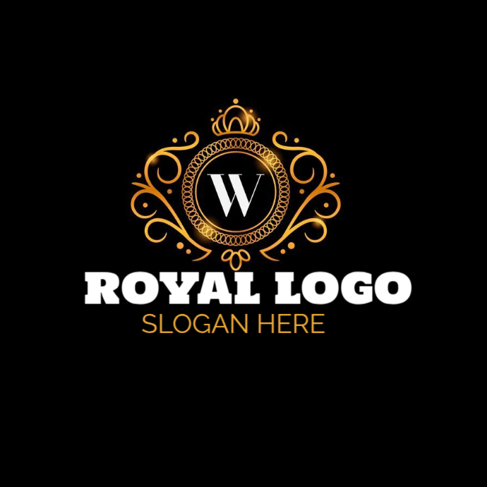 Modern & Minimal Royal Brand Logo Logo Template | PosterMyWall
