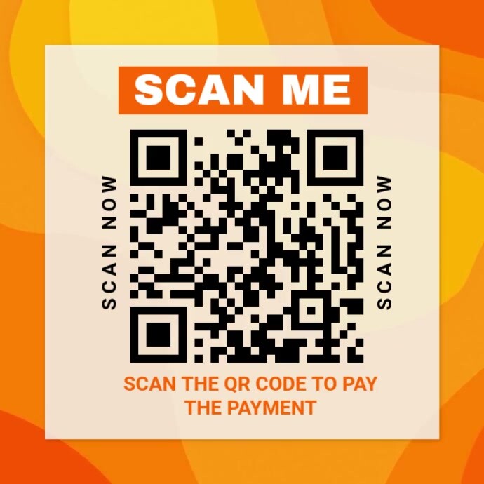 Modern & Minimal Scan Me Instagram Post Template | PosterMyWall