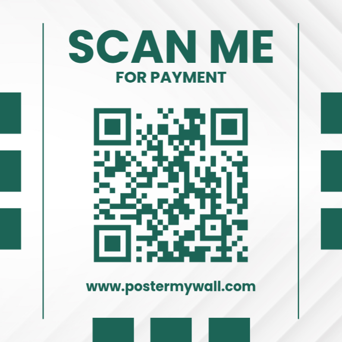 Modern & Minimal Scan Me Pos Instagram Template | PosterMyWall