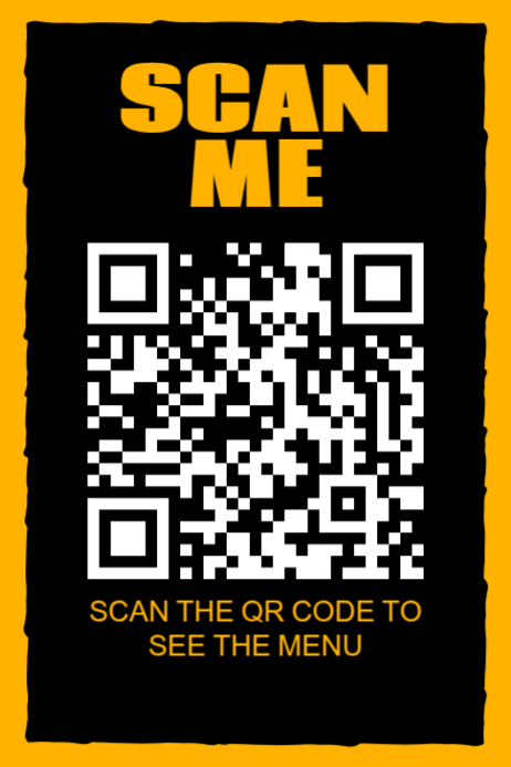 Modèle Modern & Minimal Scan Me Poster | PosterMyWall
