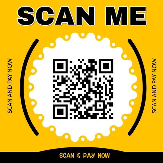 Modern & Minimal Scan Qr Code Instagram Post Template | PosterMyWall