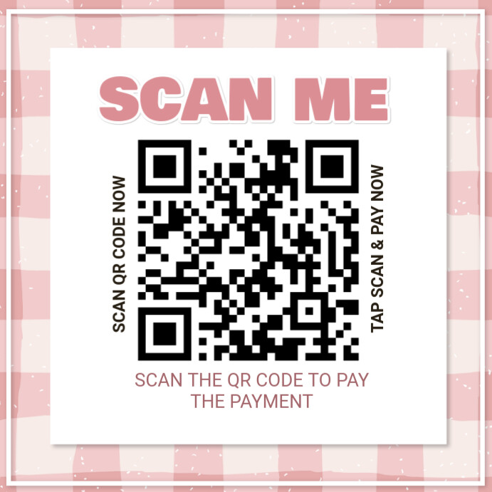 Modern & Minimal Scan Qr Code Instagram Post Template | PosterMyWall