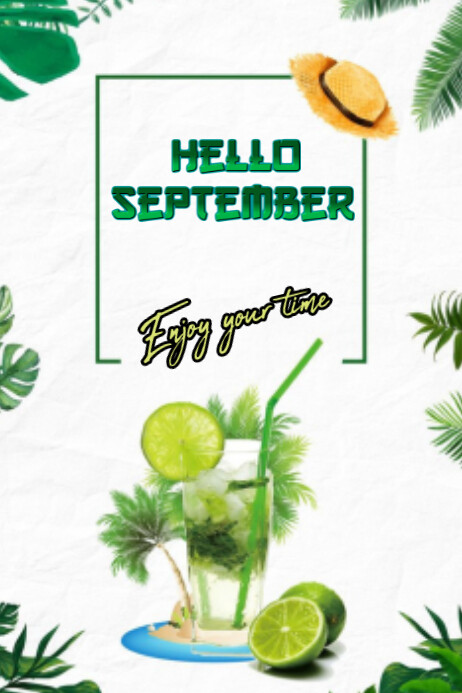 Copy of Modern & Minimal September Poster | PosterMyWall