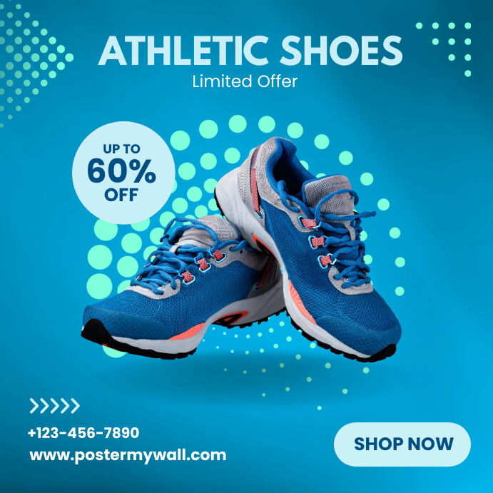 Plantilla de Modern & Minimal Shoes Promotion Instagram Po | PosterMyWall