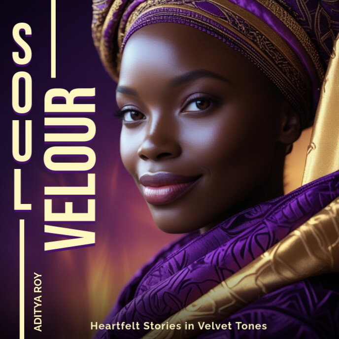 Modern & Minimal Soul Velour – R&b Album Cover With Cultural Portrait ...