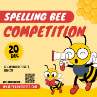 Spelling Bee Competition Template | PosterMyWall