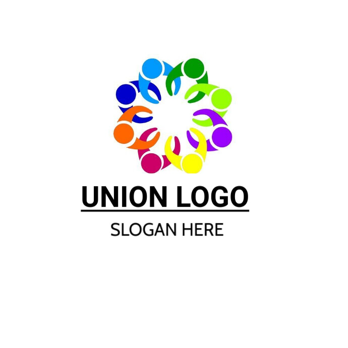 Modern & Minimal Union Logo Logo Template | PosterMyWall