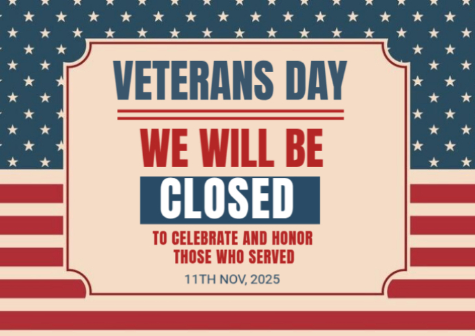 Modern & Minimal Veterans Day Poster, Flyer Postcard Template ...