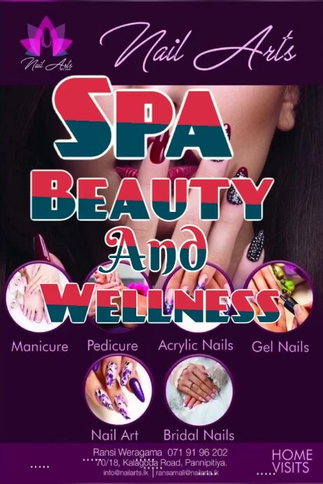 Modern & Minimal Wellness And Spa Poster Template | PosterMyWall