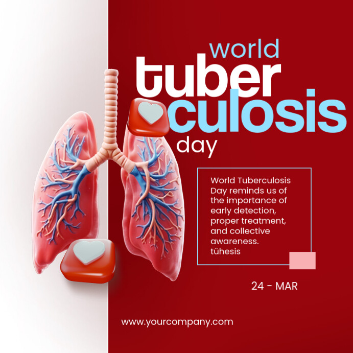 Copy of Modern & Minimal World Tuberculosis Day Instagram Post ...
